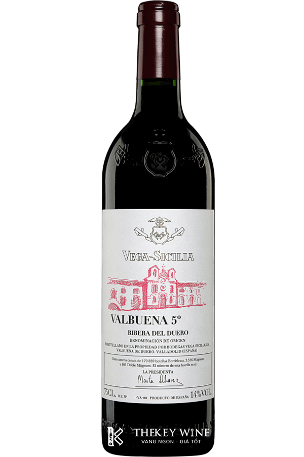 Valbuena 5° Tinto Ribera del Duero Vega Sicilia - THEKEY WINE